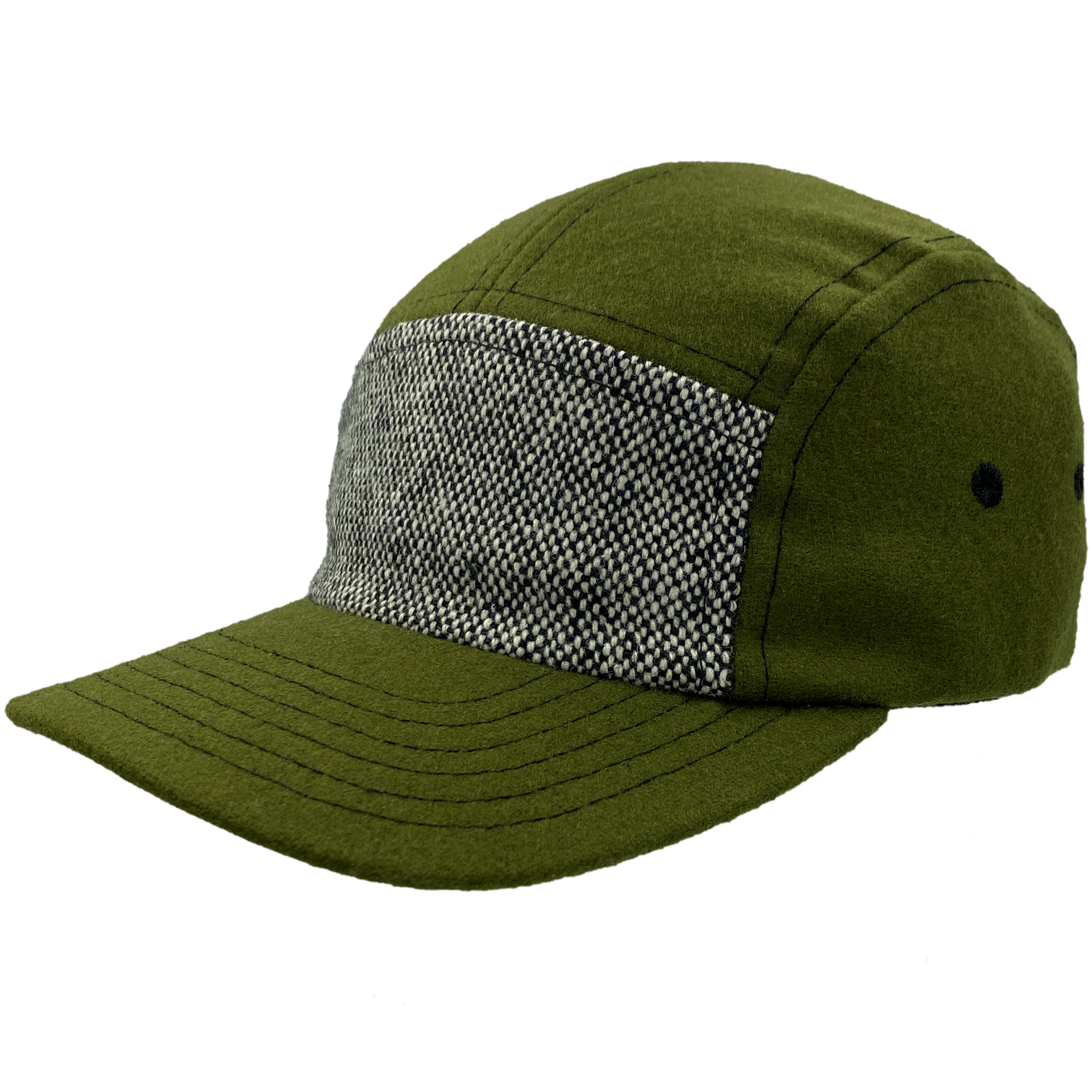 Wool Five Panel Camp Cap – Flipside Hats